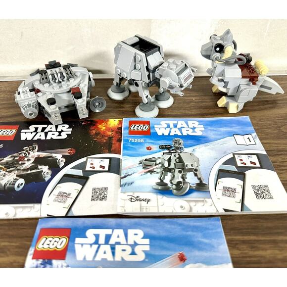 Lego | Toys | Lego Star Wars 75298 75295 Atat Vs Tauntaun Milinium ...